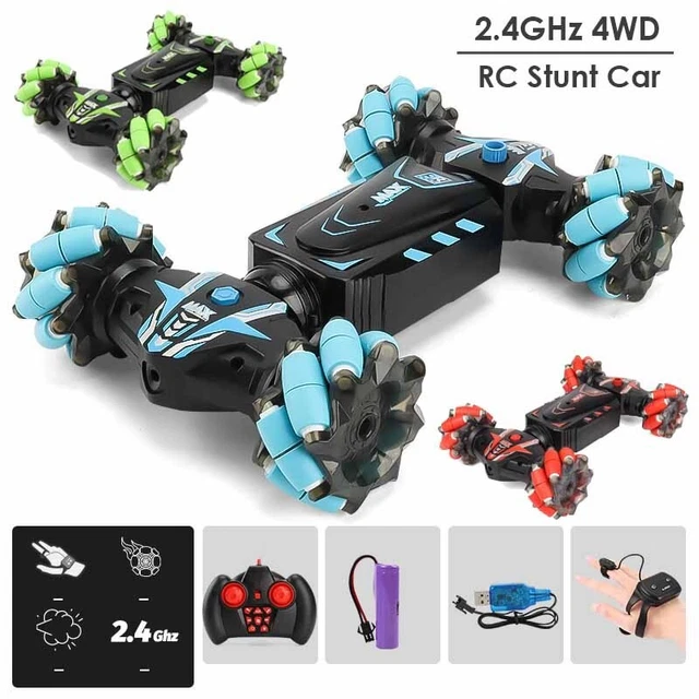 SPRAY RC STUNT Car 2.4GHz Remote Control Drift Car Gesture Sensing Off ...