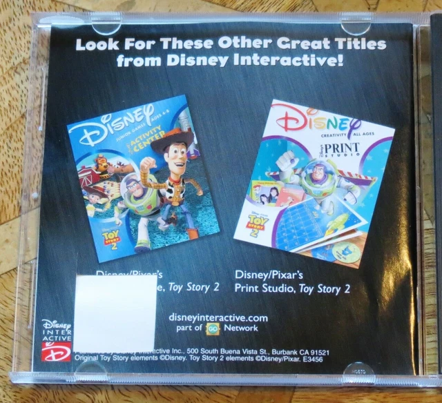 TOY STORY 2 Disney Action Game (PC CD-ROM) £11.99 - PicClick UK