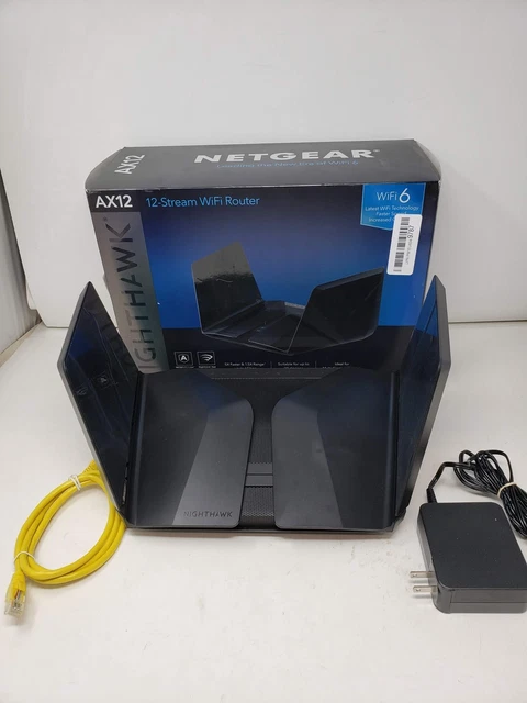 NETGEAR NIGHTHAWK WIFI 6 Router (RAX120) 12-Stream Dual-Band A2 $26.00 ...