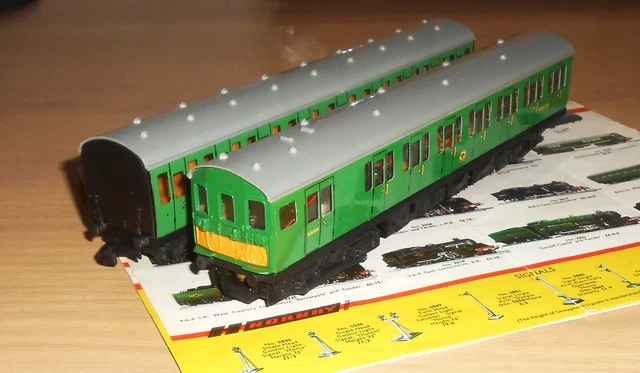 HORNBY DUBLO 2 RAIL 2250 SR EMU MOTOR COACH & A S46291 SOUTHERN RAIL ...