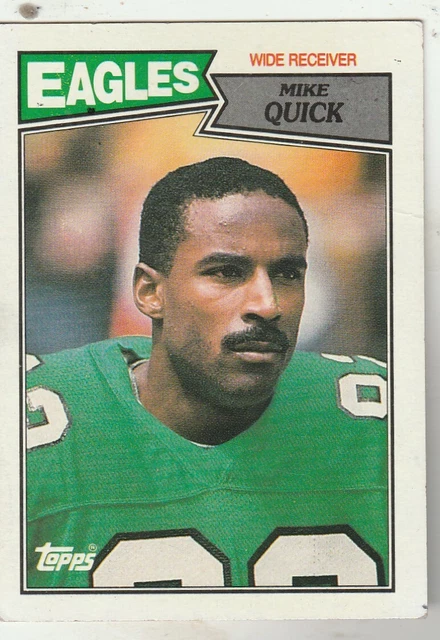 LIVRAISON GRATUITE - COMME NEUF POUR LES TOPPS #298 Mike Quick ...