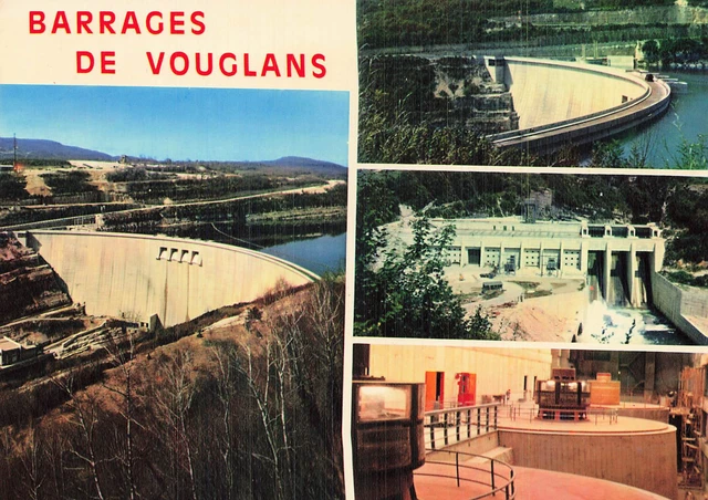 39 BARRAGE DE Vouglans Le Barrage De Vouglans Et Le Saut Mor EUR 5,00 ...