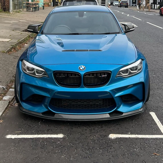 BMW M2 F87 Carbon Fibre GTS Front Splitter Lightweight Aerodynamic ...