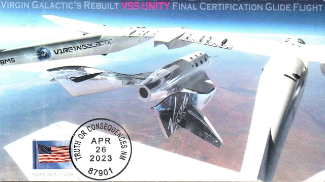 2023 VIRGIN GALACTIC VSS Unity Final Certification Glide Flight TOC 26 ...