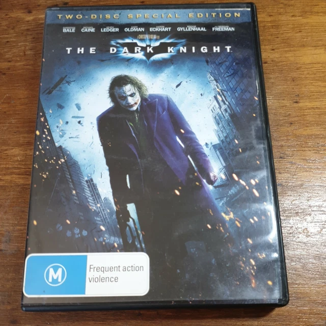 THE DARK KNIGHT DVD R4 Morgan Freeman, Gary Oldman, Christian Bale ...