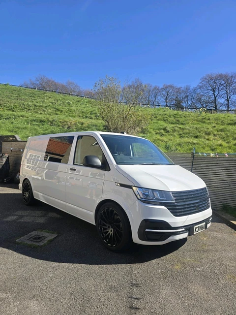 VW T6.1 TRANSPORTER 6 Seater Kombi 5 Speed Remapped 20" Alloys T6 T5 V ...
