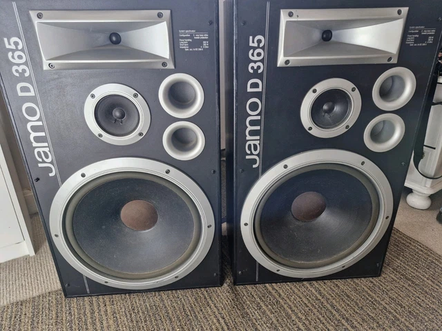 PAIR OF JAMO D 365 Large Speakers £338.18 - PicClick UK