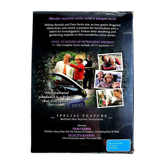 ROSEMARY & THYME Complete Series 1-3 DVD British Crime Gift Set Reg 4 ...
