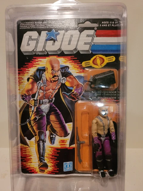1986 HASBRO DR. Mindbender G.I. JOE ACTION FIGURE $375.00 - PicClick CA