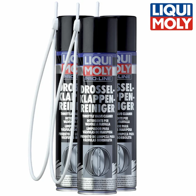 3X LIQUI MOLY 5111 Pro-Line Drosselklappen-Reiniger 400ml EUR 31,49 - PicClick DE