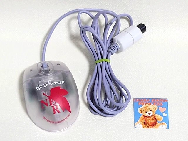 SEGA DREAMCAST EVANGELION Ayanami Ikusei Project DC Mouse Very Good ...