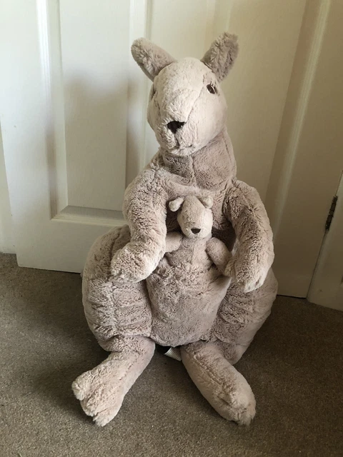 IKEA KLAPPAR KANGURU And Joey Giant Size Plush soft toy £25.00 ...