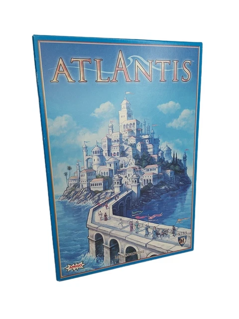 ATLANTIS BOARD GAME Leo Colovini Factory Complete Made In Germany ...