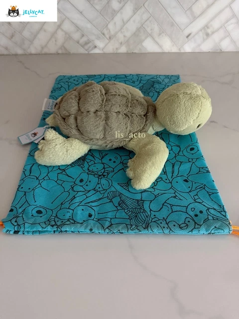 JELLYCAT TULLY TURTLE Stuffed Animal Soft Toy Brand New with Tags With ...