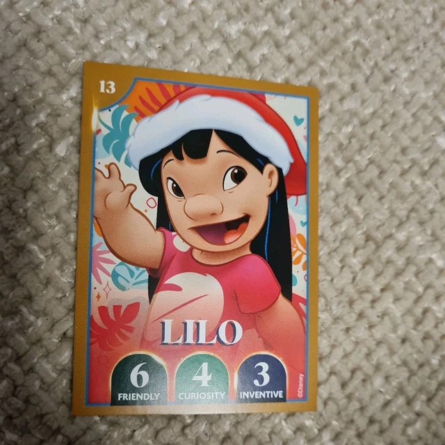 MORRISONS DISNEY CHRISTMAS Party Trading Cards 2025 - New 13 Lilo £1.17 ...