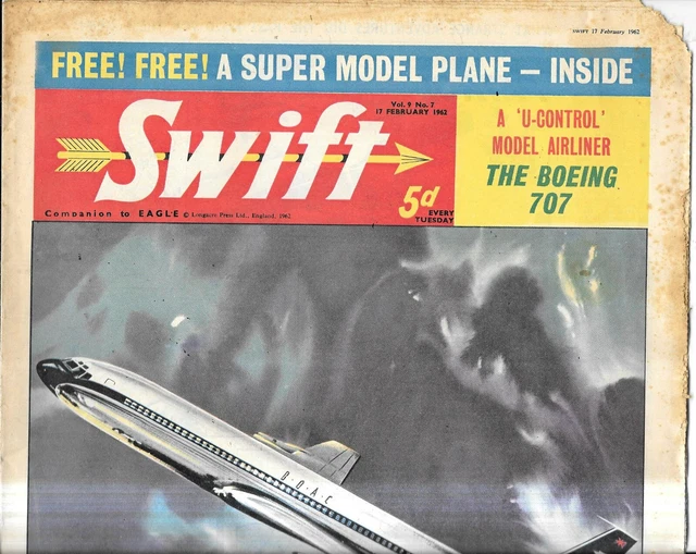 VINTAGE SWIFT COMIC Vol 9 No 7 Feb 17th 1962 EUR 1,76 - PicClick IT