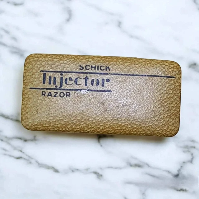 VINTAGE 1937 SCHICK Injector Single Edge Safety Razor with Case $18.39 ...