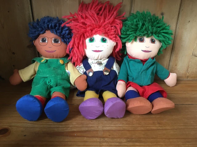 TOTS TV TILLY Tiny & Tom Rag Doll Productions 1993 Soft Toys Plush £25. ...