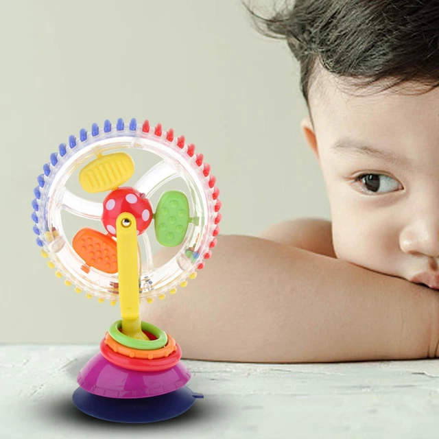 JOUET DE DÉVELOPPEMENT Précoce De Grande Roue Rotative Colorée En Plastique EUR 14,32 - PicClick FR