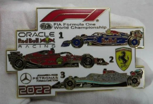 GRAND PINS PIN'S F1 Rouge, Red Bull, Ferrari, Mercedes, Dore Et ...