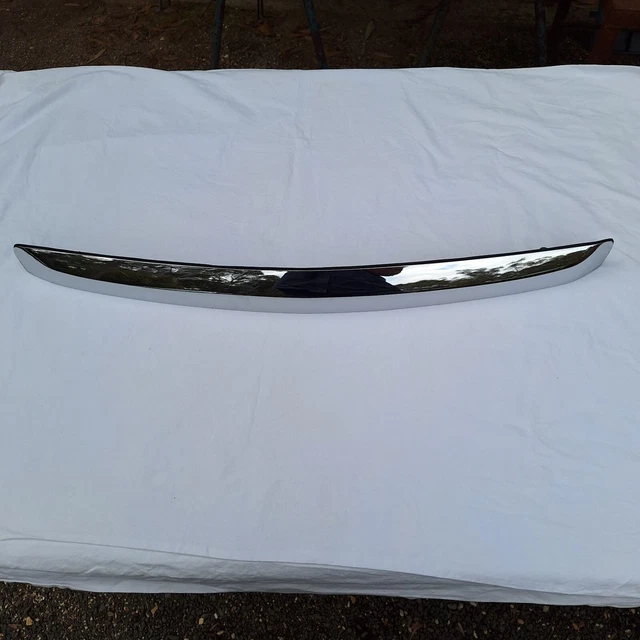 AU FORD FAIRMONT Ghia Chrome Bonnet Trim Garnish Molding Falcon Genuine ...