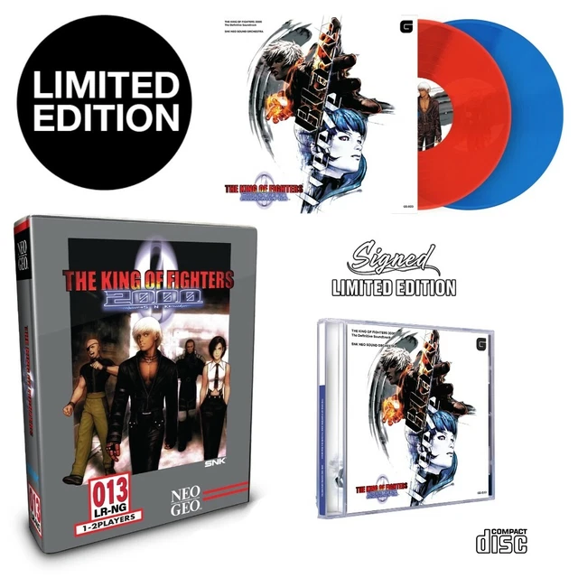 THE KING OF Fighters 2000 Collector's Edition colonna sonora CD firmata ...