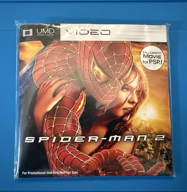 SONY PSP PLAYSTATION Portable SPIDER-MAN 2 MOVIE UMD Brand New Promo ...