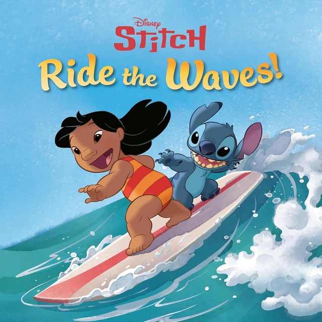 DISNEY LILO AND Stitch: Ride The Waves Children's Story Book with ...