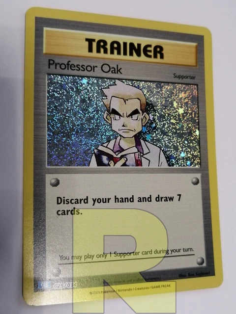 PROFESSOR OAK ® Pokemon TCG Classic CLB 025/034 ® Promo Holo Foil ® Inglese EUR 2,75 - PicClick FR