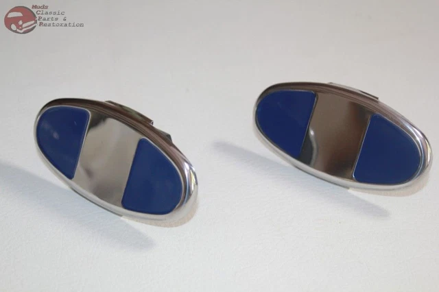 1928 1929 1930 1931 Ford Model A Stainless Steel Bumper Clamps New Pair ...