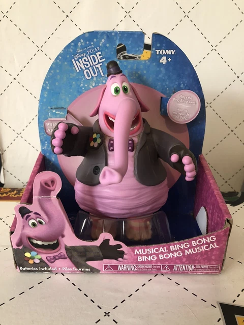 DISNEY PIXAR TOMY Inside Out Talking Musical Bing Bong Pink Elephant 7 ...