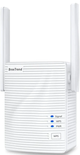 BROSTREND WIFI BOOSTER Range Extender WPS Extender 1200mbps Dual Band £14.29 - PicClick UK