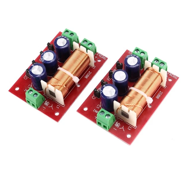2X(YLY-2088 AUDIO FREQUENCY Divider 400W Adjustable 2 Crossover Full ...