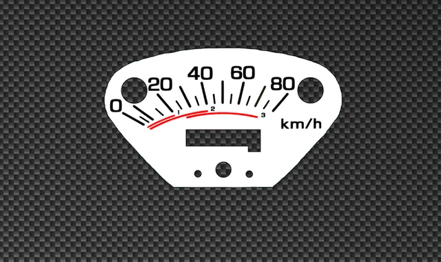 SPEEDOMETER DISC SUITABLE for Honda DAX ST70 speedometer plates gauge ...