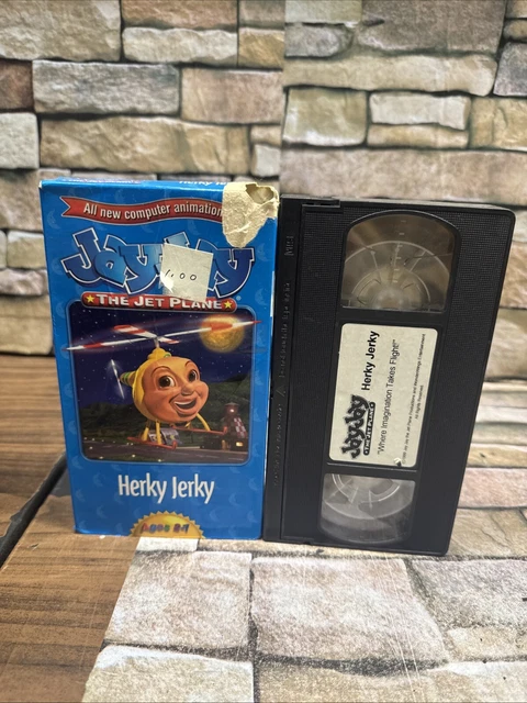 JAY JAY THE Jet Plane Herky Jerky (VHS, 1999) Rough Shape Box £4.68 ...