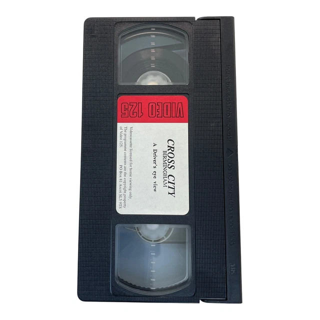 CROSS CITY BIRMINGHAM Driver's Eye View VHS Railway Video 125 Vintage ...