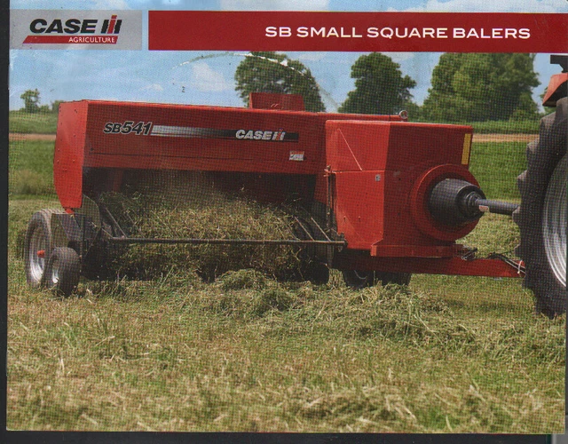 CASE IH &SB& Small Square Baler Brochure Leaflet £4.00 - PicClick UK