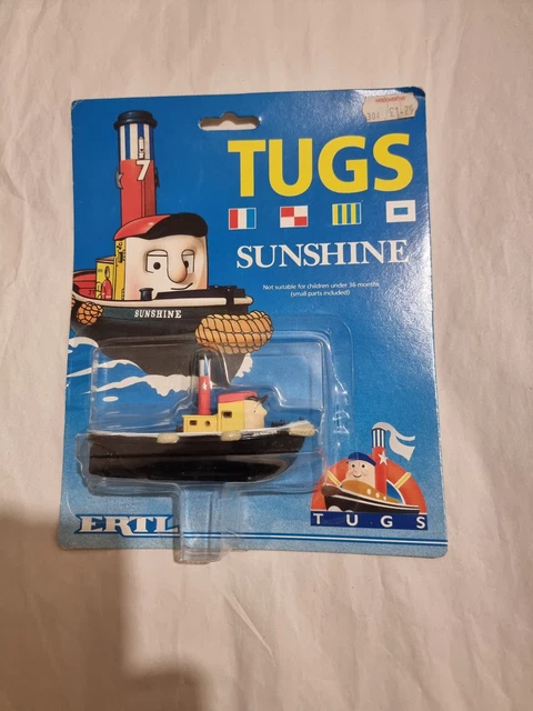 ERTL TUGS TUGBOAT - Sunshine Tug Boat Extremely Rare New And Sealed ...