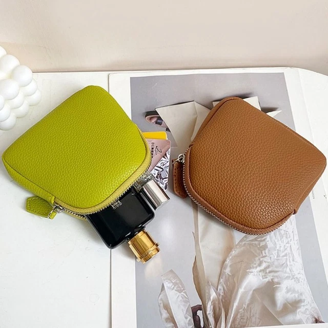 SHELLS-SHAPED COIN BAG PU Leather Card Holder Wallet Simple Women Purse ...
