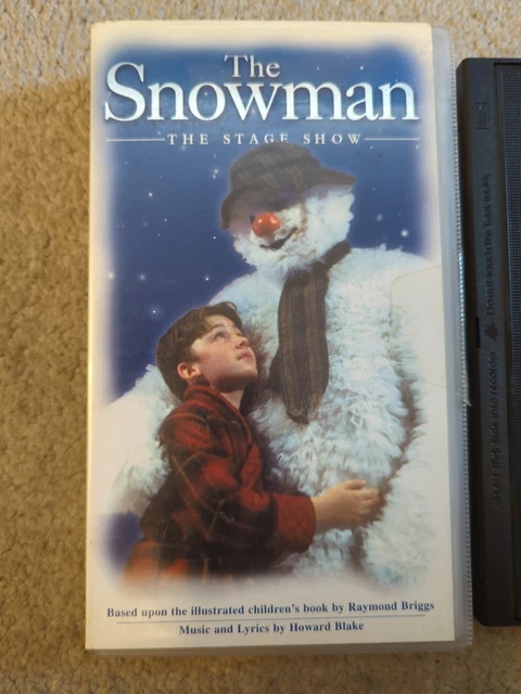 THE SNOWMAN STAGE Show VHS Video Tape £5.99 - PicClick UK