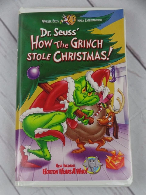 DR. SEUSS' HOW The Grinch Stole Christmas (VHS) Kids Family £5.56 ...