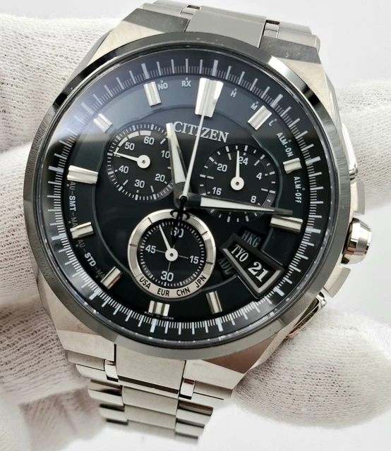 CITIZEN ATTESA BY0040-51F Cal.H610 Titane Eco-Drive Solaire Montre ...