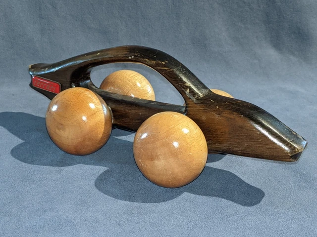 VINTAGE FERRARI WOODEN TOY MODEL REPLICA CAR FERRARI 308 GTS (Box Q2 ...