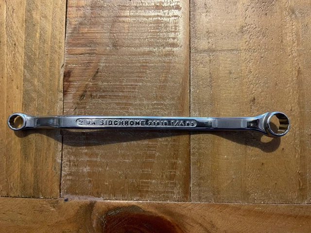 SIDCHROME 2BA 1/4BS Ring Spanner Australia 21625 O (ID/ Linish Mark ...