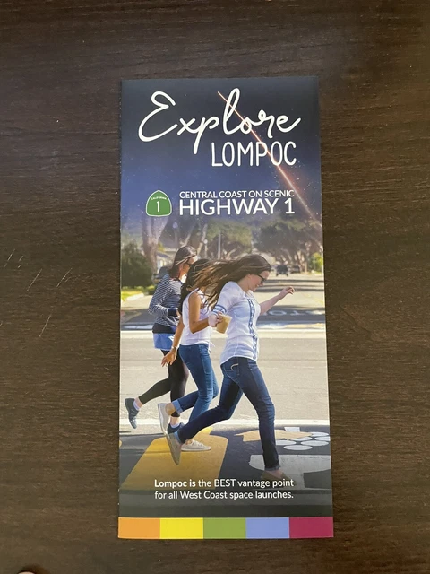 EXPLORE LOMPOC GUIDE Map Brochure Flyer Central Coast California ...