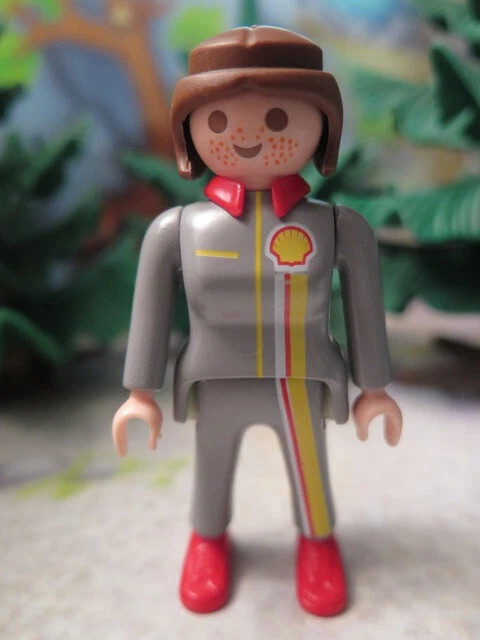 RARE FEMME POMPISTE station service garage shell city life 3014 ...