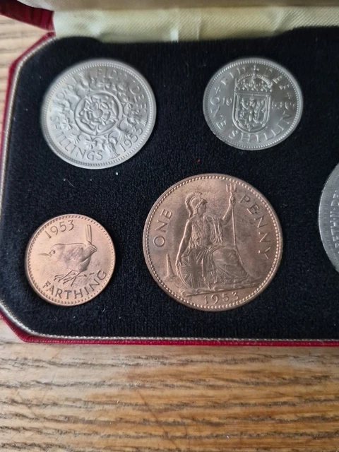 QUEEN ELIZABETH II Coronation 10 Coin Pre- Decimal Set £0.99 - PicClick UK