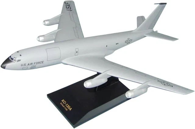 USAF BOEING KC-135A Stratotanker Desk Top Display Jet Model 1/100 SC ...