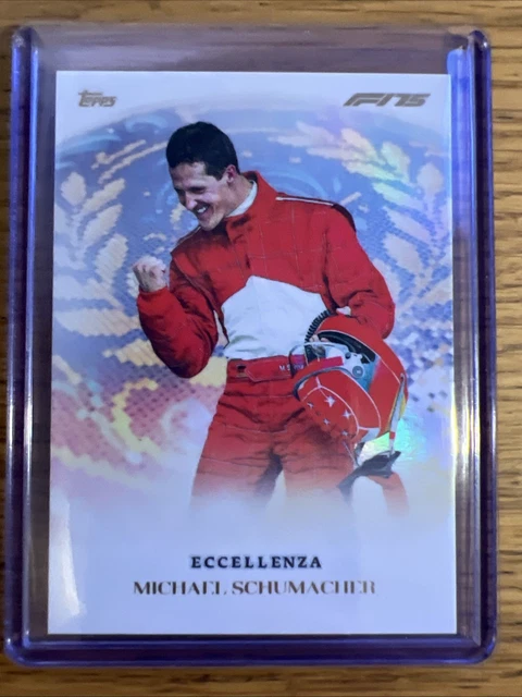MICHAEL SCHUMACHER ECCELLENZA Supremo Base Card 2025 F1 £14.00 ...