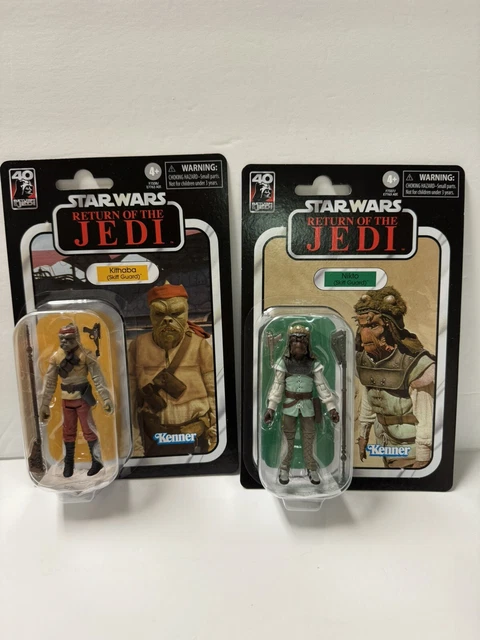 LOTE COLECCIÓN STAR Wars Vintage Nikto Kithaba Guardia Esquife Retorno ...